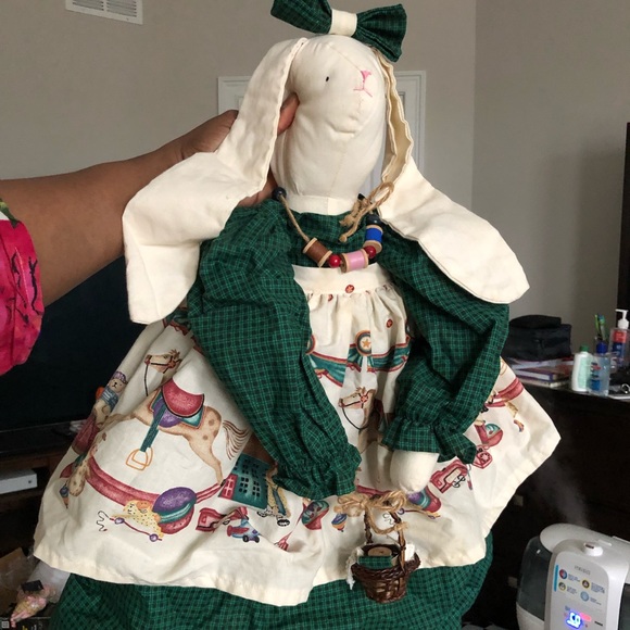 Vintage | Accessories | Vintage Handmade Sassy Bunny Floppy Eared ...